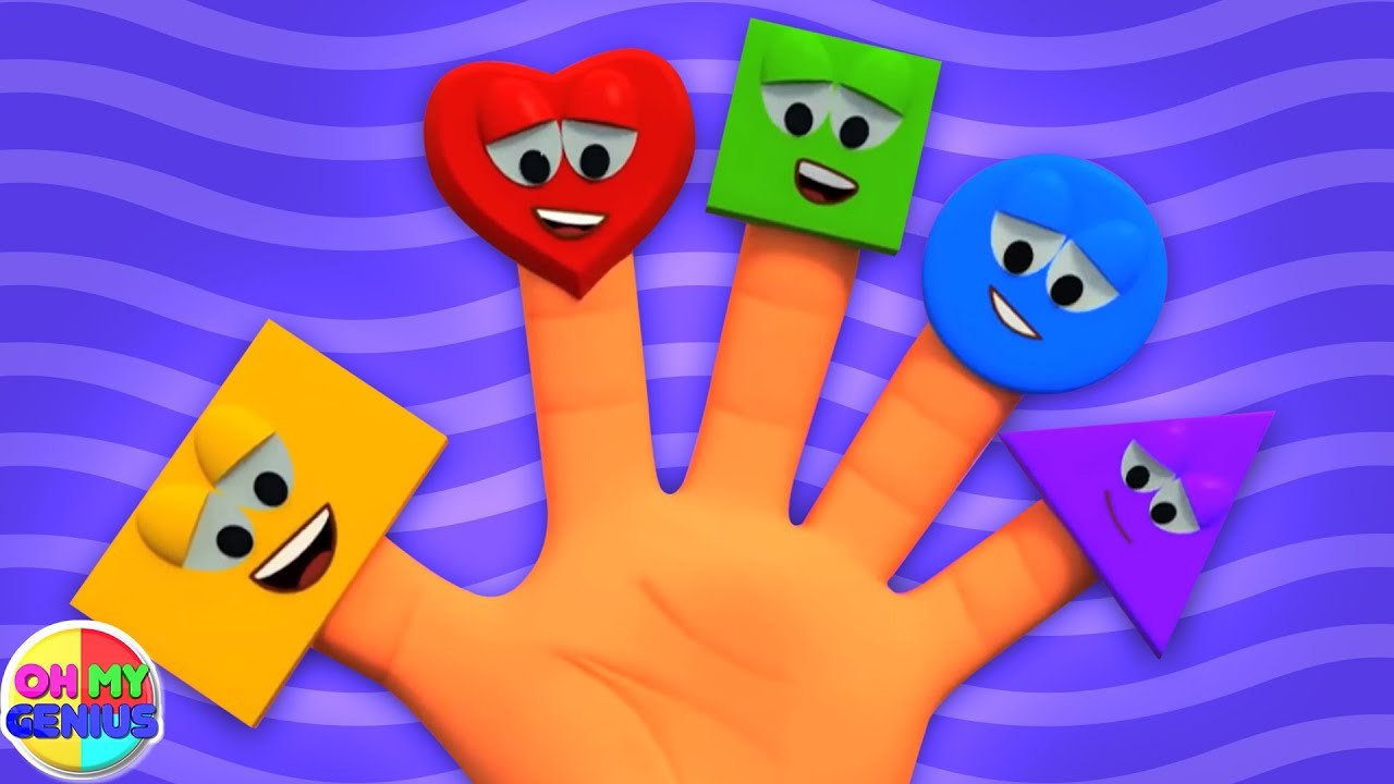 Shapes Finger Family Educational Videos And Kids Rhyme - video Dailymotion