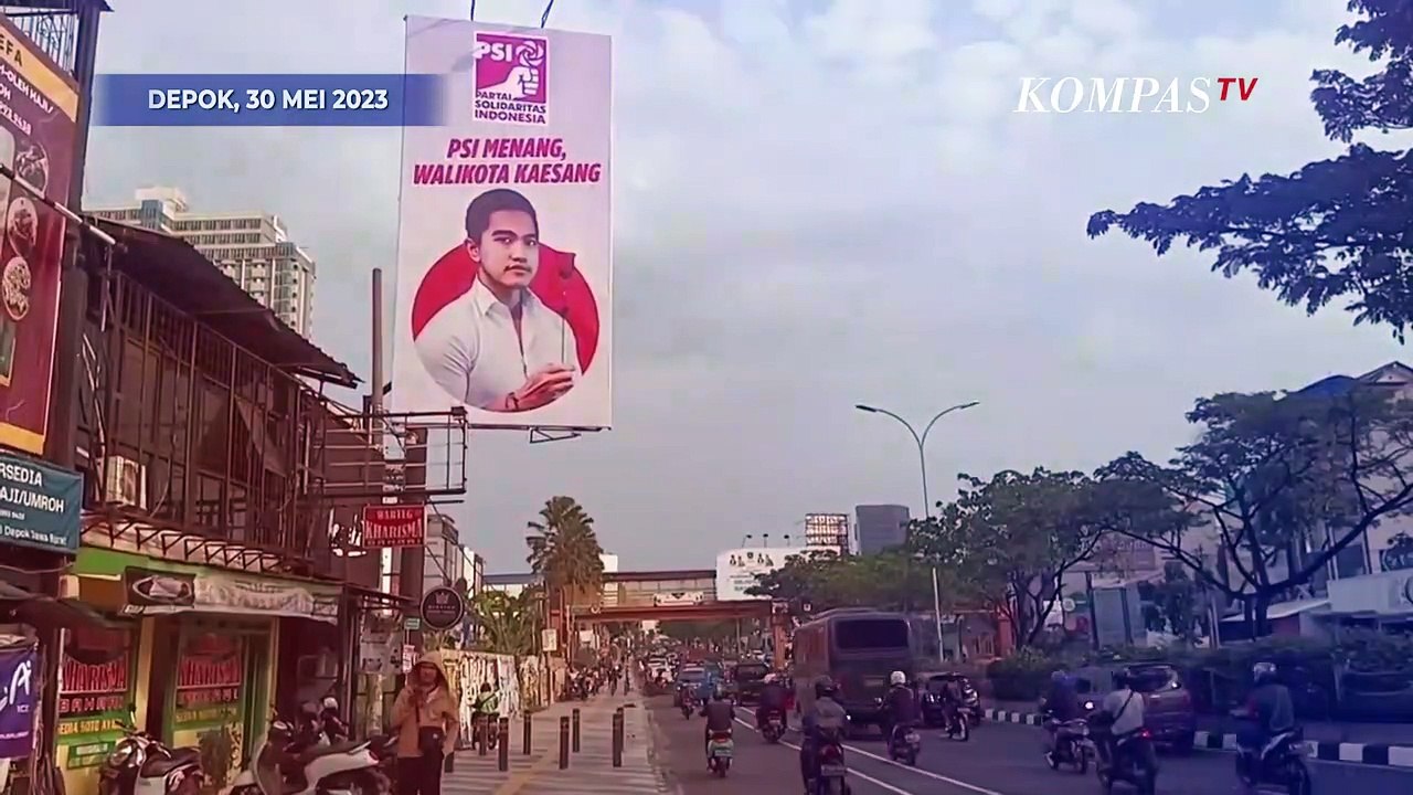 Kata Gibran Soal Baliho Wajah Kaesang di Kota Depok: Jadul! - Video ...