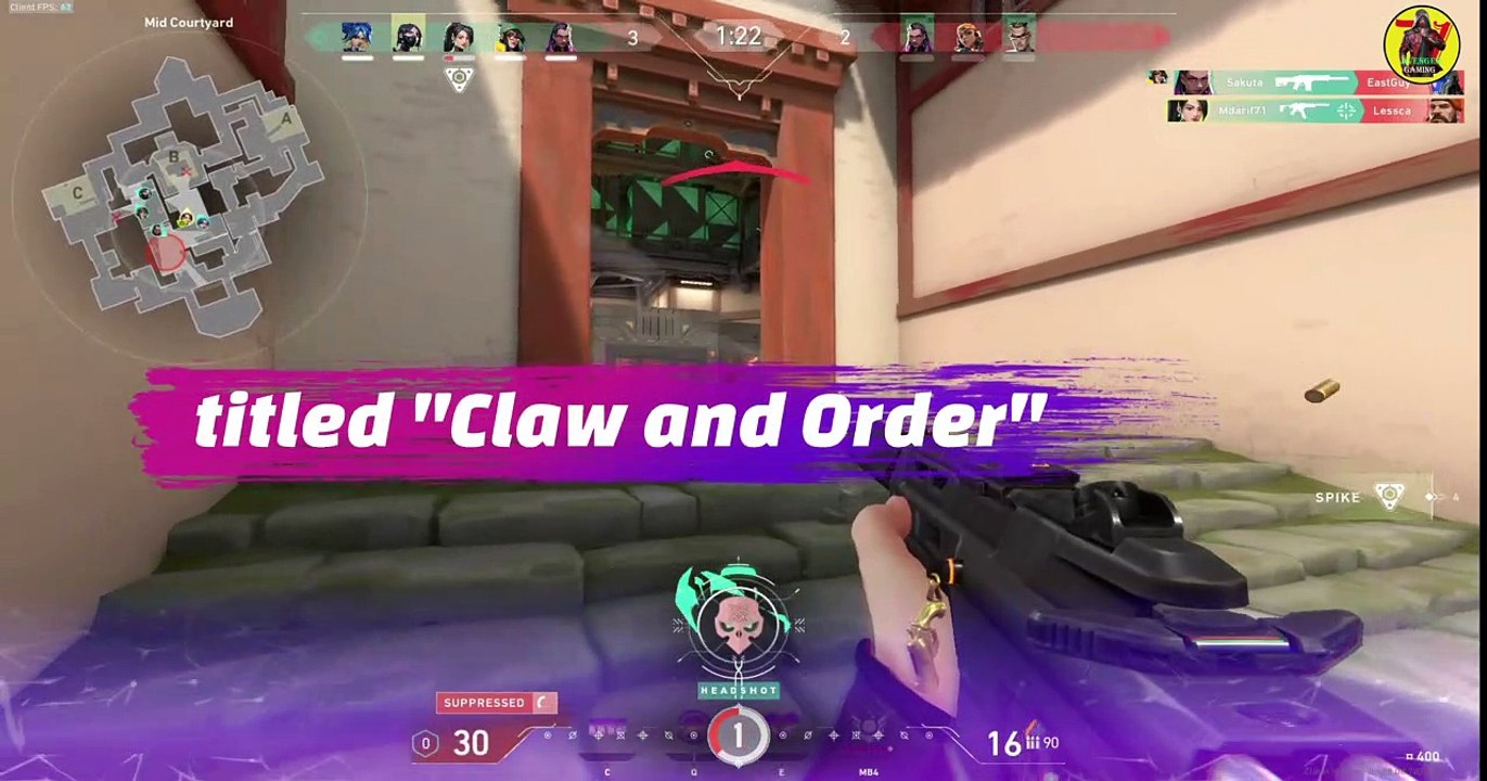 HOW TO GET CLAW AND ORDER SPRAY FOR FREE | Valorant | @AvengerGaming71 ...