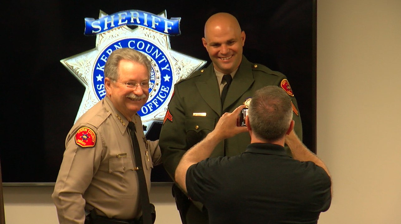 Kern County Sheriff's Office holds promotions ceremony - video Dailymotion