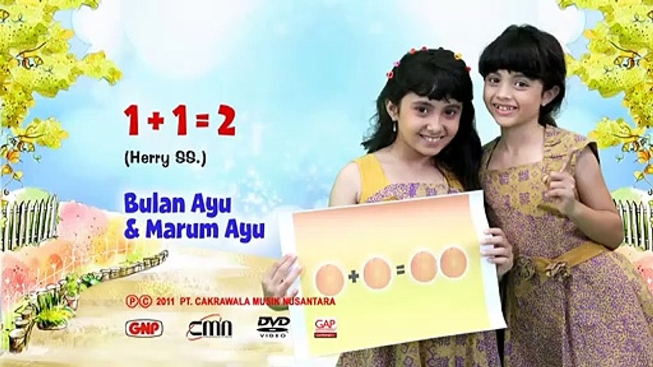 1+1=2 (Bulan Ayu & Marum Ayu) (Satu Ditambah Satu) - Video Dailymotion