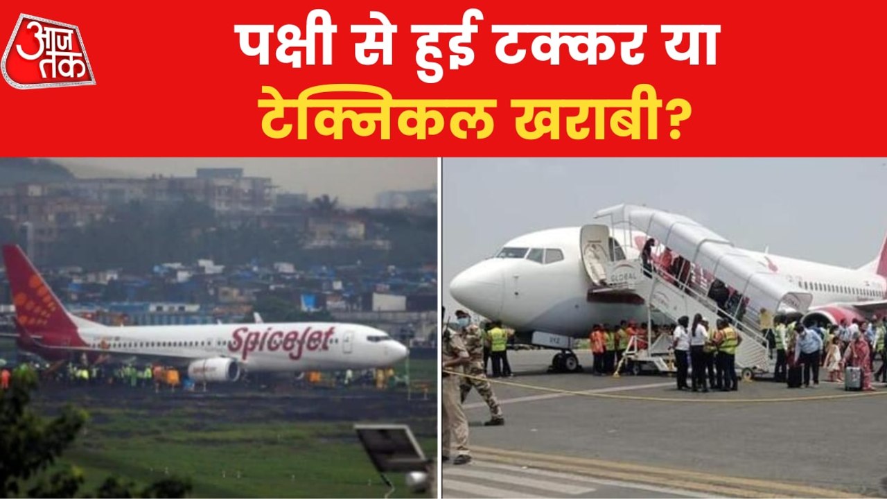 SpiceJet plane makes emergency landing on Sunday - video Dailymotion