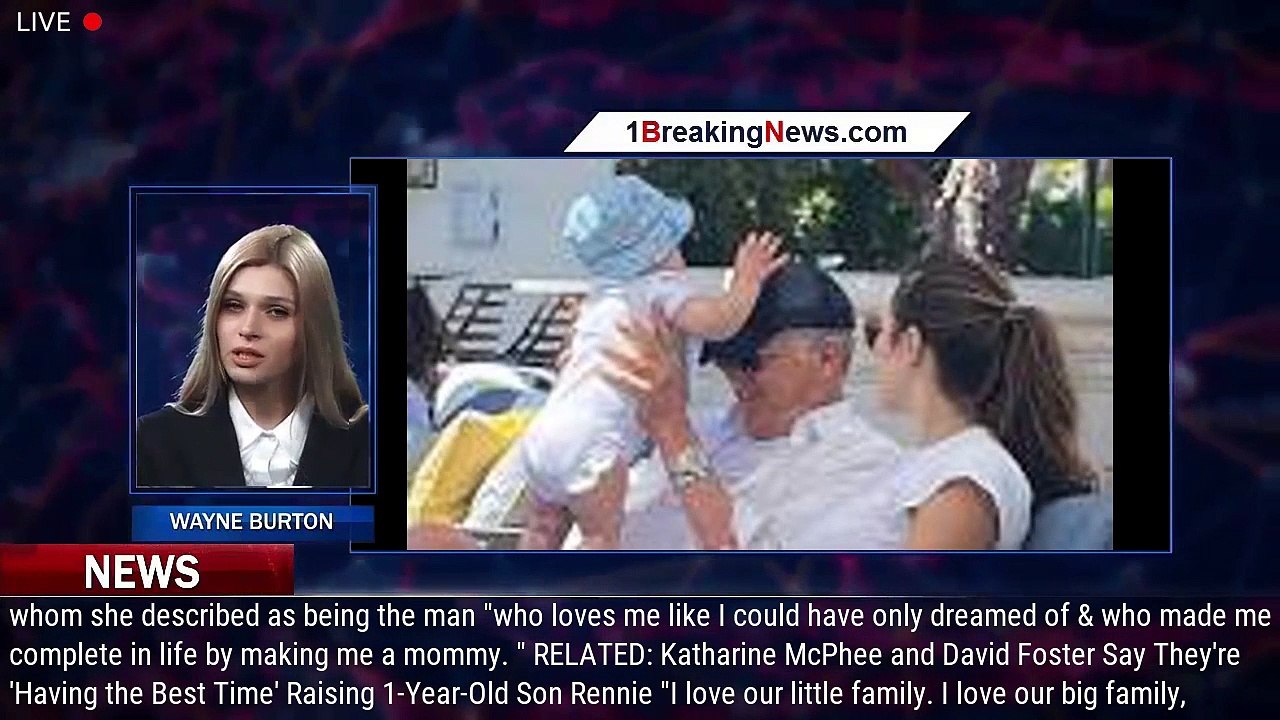 Katharine McPhee Shares First Photo of Son Rennie's Face in Father's ...