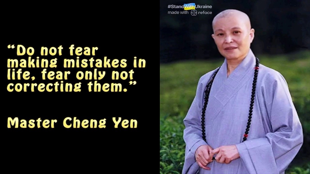 Master Cheng Yen Quotes (2) - Video Dailymotion