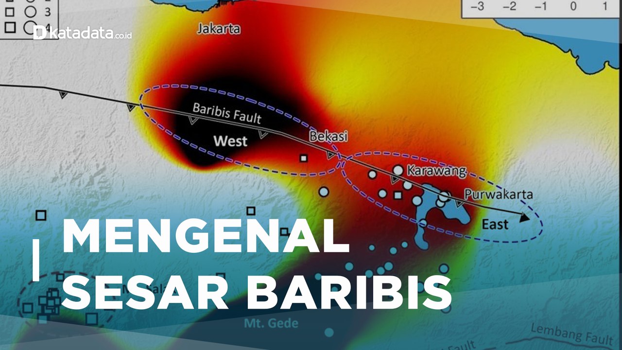 Sesar Baribis, Ancaman Gempa Besar di Selatan Jakarta | Katadata ...