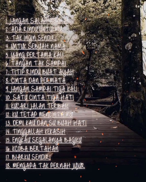 Lagu nostalgia paling dicari (cover album tembang kenangan era 90an ...