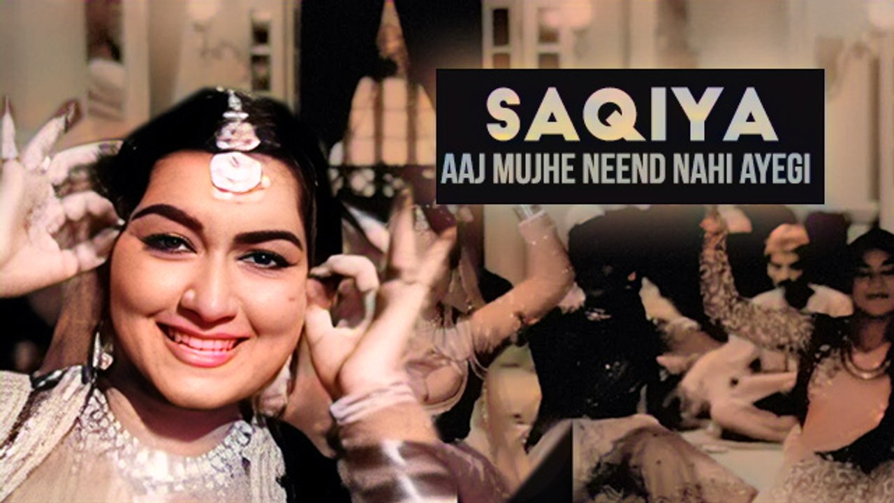 Saqiya Aaj Mujhe Neend Nahin Ayegi - Asha Bhosle Classic Hit - video ...