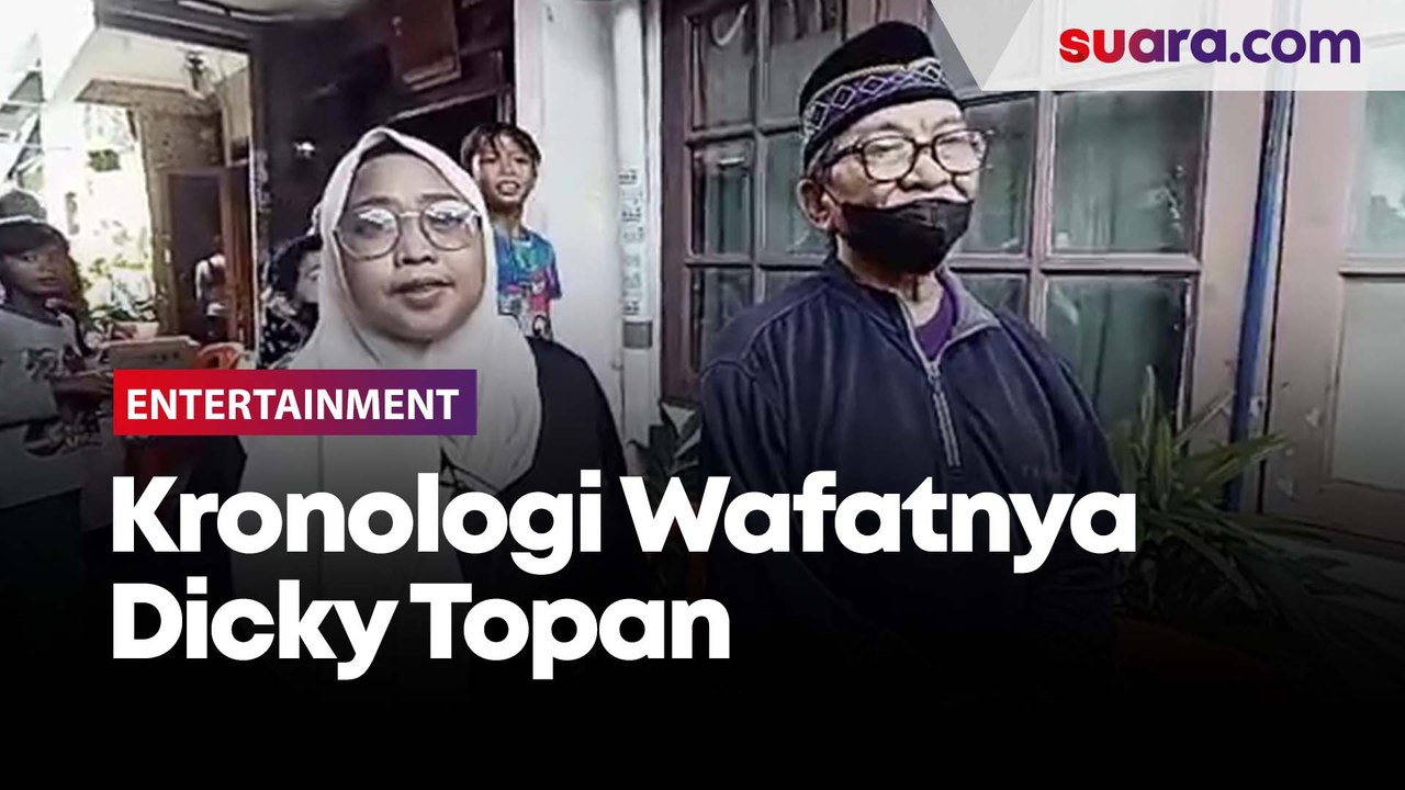 Kronologi Wafatnya Dicky Topan, Bintang Sinetron si Entong - Video ...