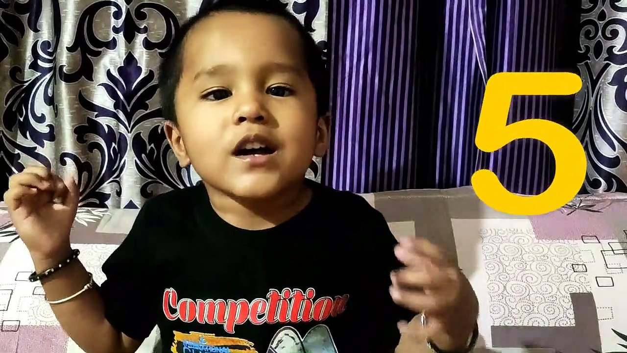 Cute Baby Learn Numbers First Time with Very cute Expressions | 12345 I ...
