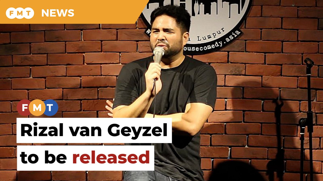 Comedian Rizal van Geyzel to be released this evening - video Dailymotion