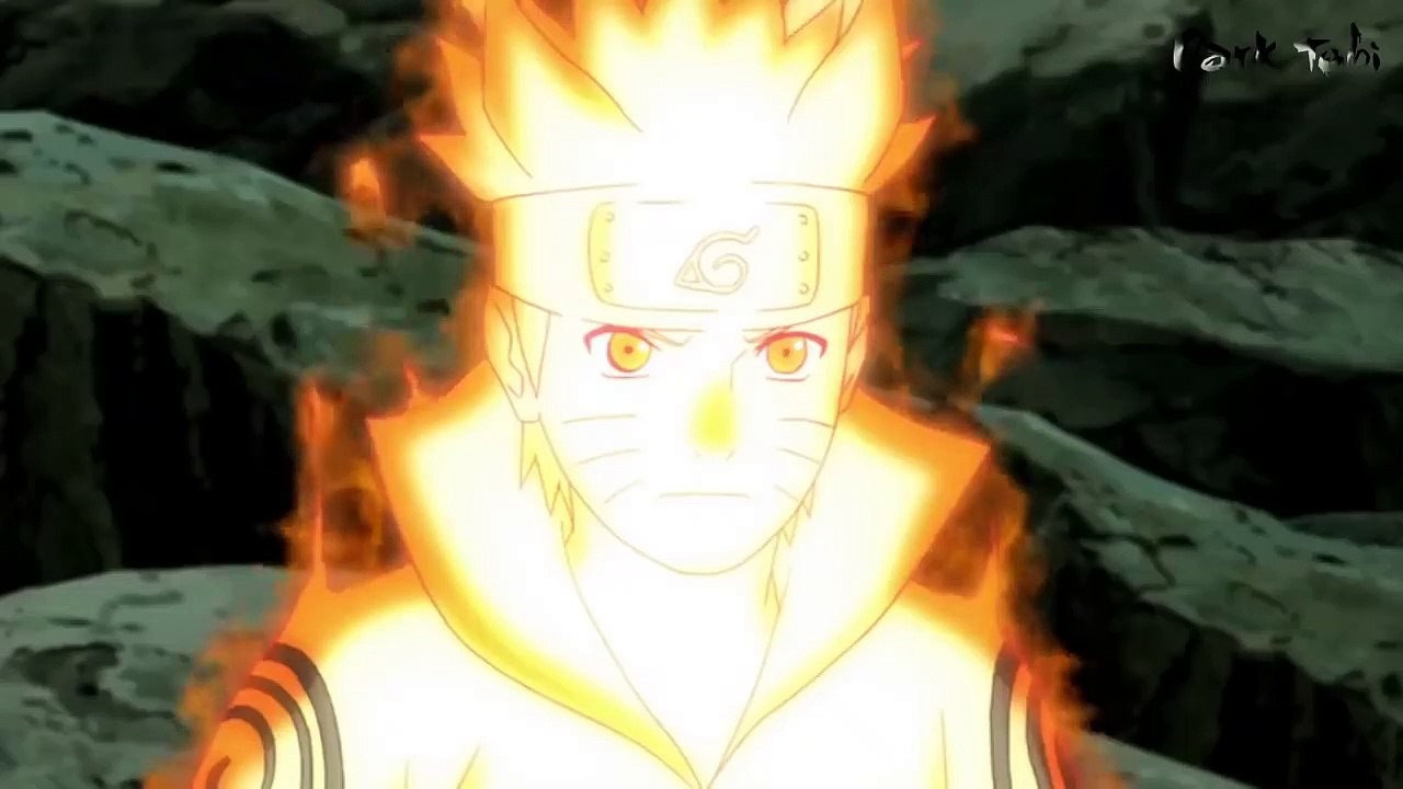Sage Mode vs Ten Tails Jinchuriki, Naruto combine Sage Mode with Nine ...