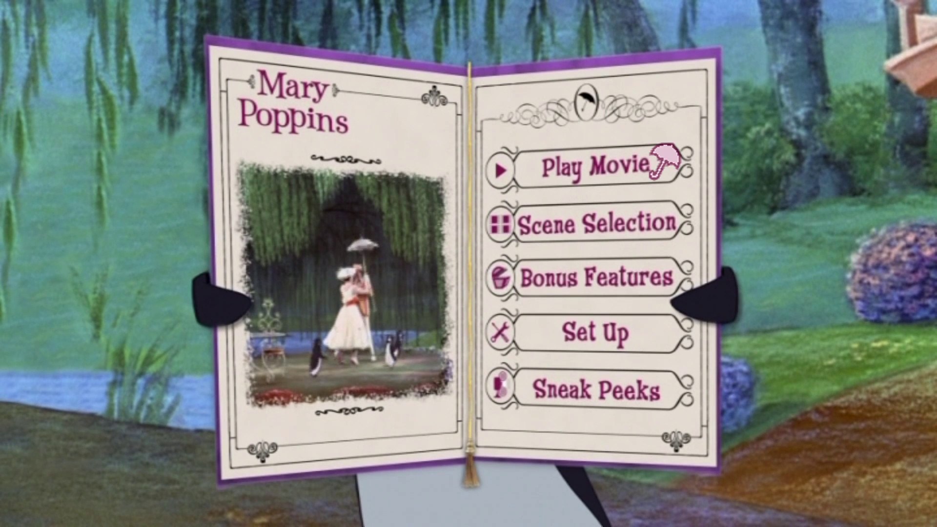 Mulan Dvd Menu