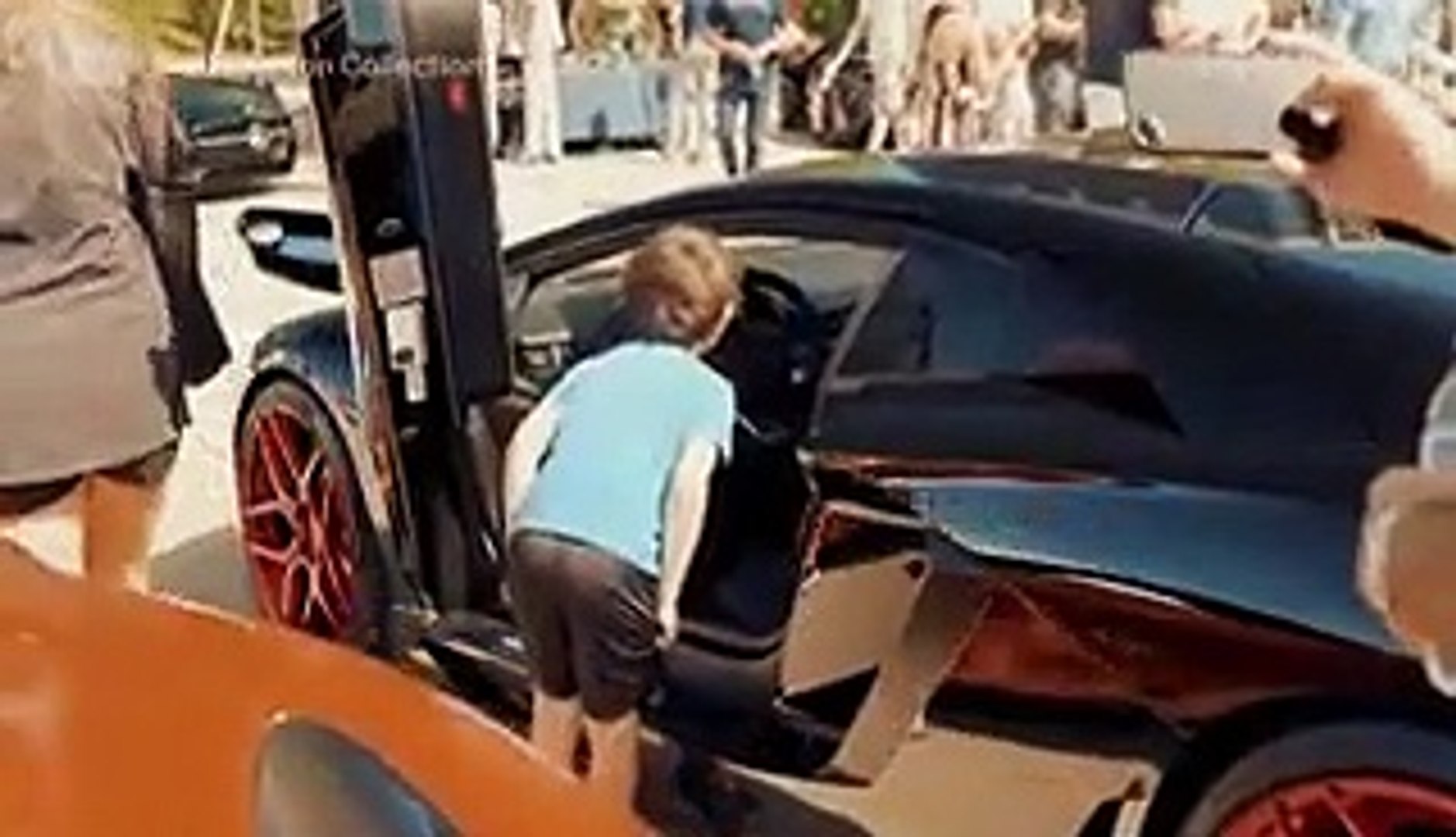 Justin Bieber Bugatti Crash