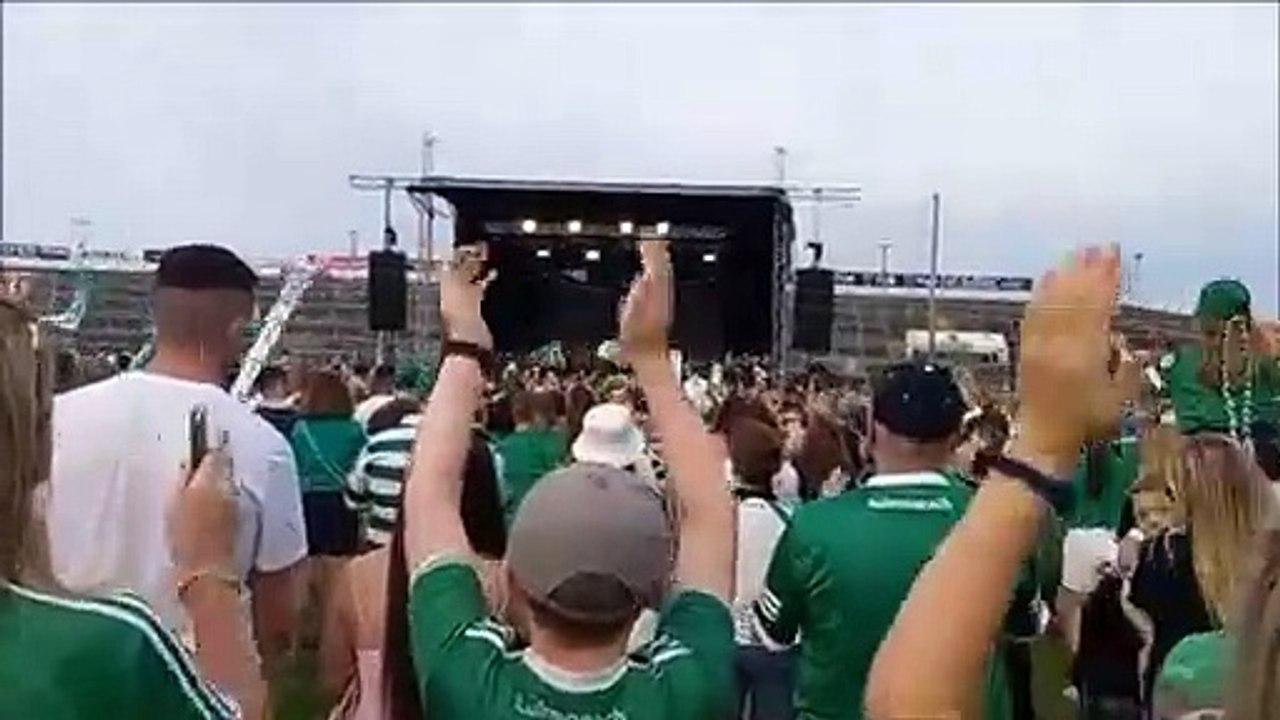 Sean South of Garryowen being sung by Limerick GAA crowd and team, from ...