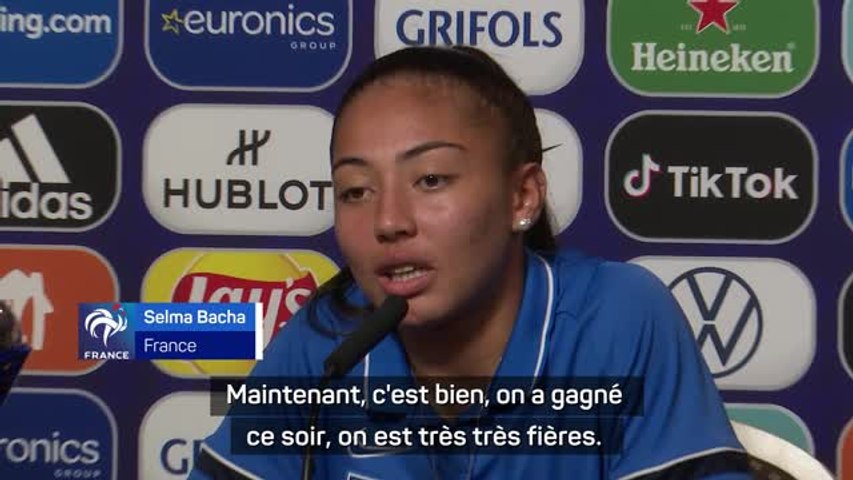 Equipe de France (F) : Selma Bacha - "J'ai vu un groupe parfait"