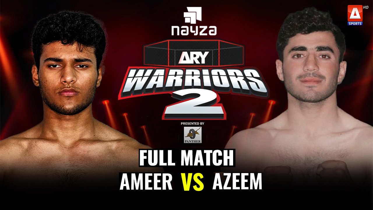 FULL MATCH | Ameer Hamza Azeem Khan | MMA Pakistan | ARY Warriors2 ...