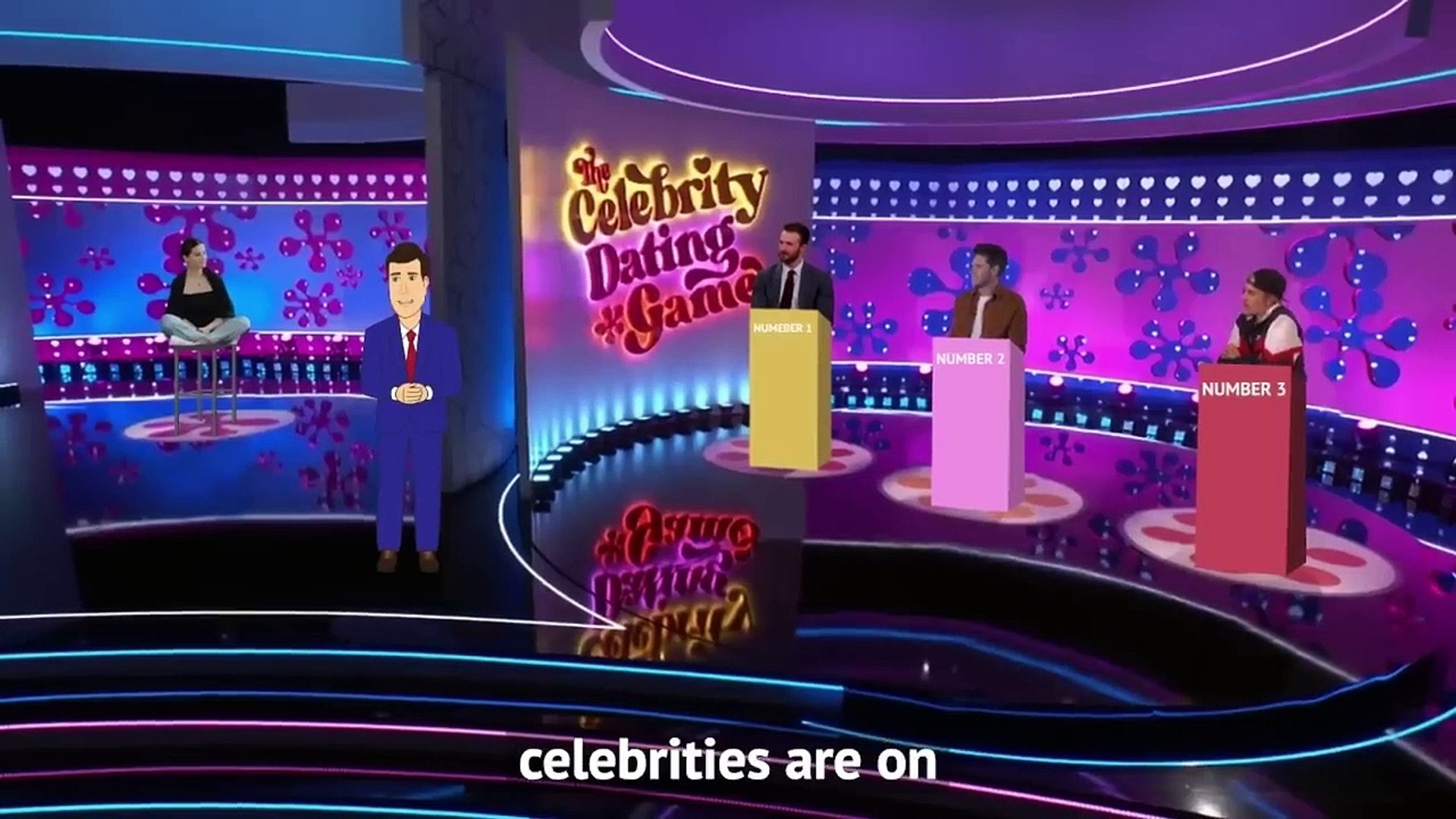 Dating Game Show Set