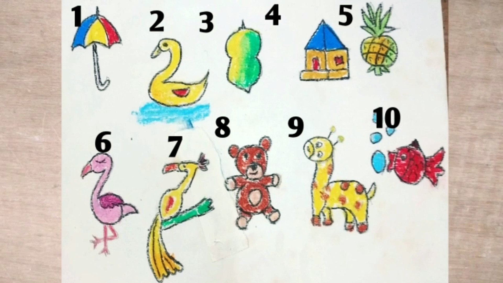 How To Draw Number Drawing