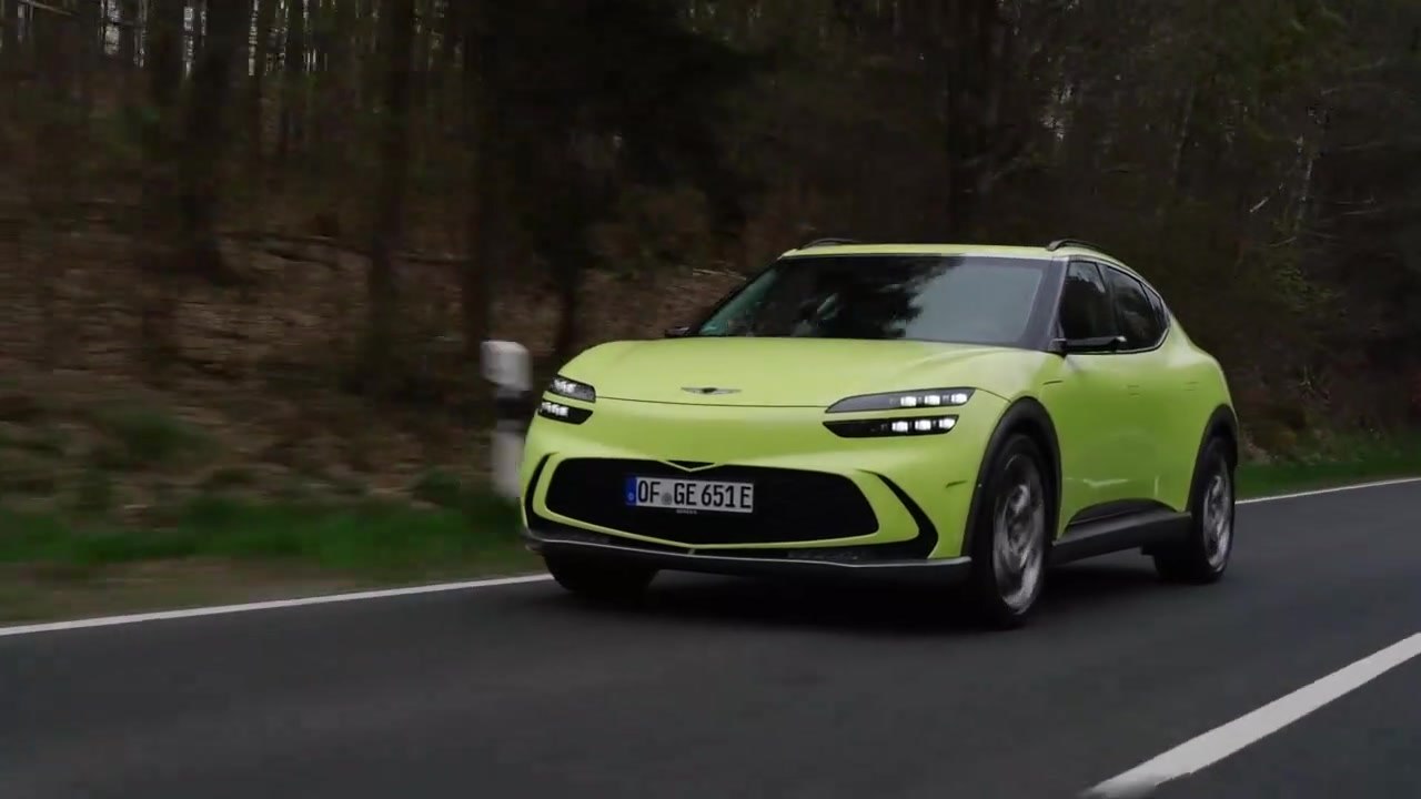 Genesis GV60 in Sao Paulo Lime Driving Video - video Dailymotion