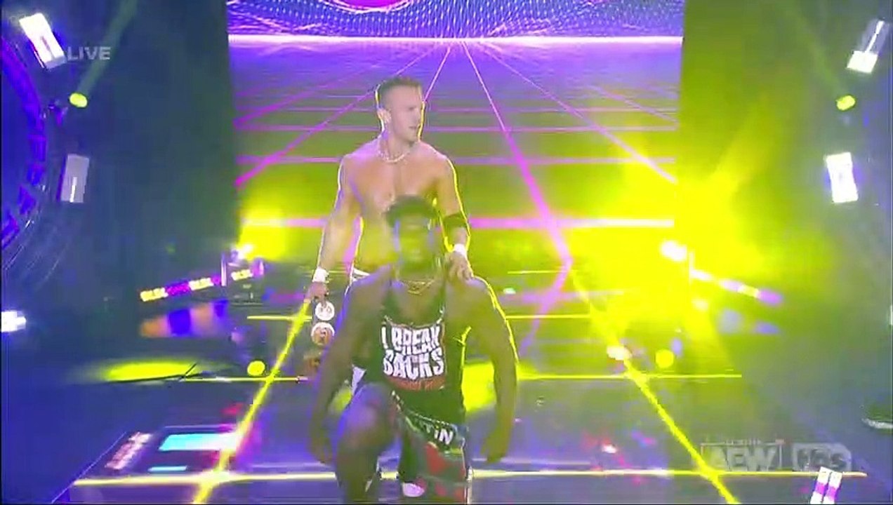 Ricky Starks Entrance as FTW Champion with Powerhouse Hobbs | 2022.07. ...