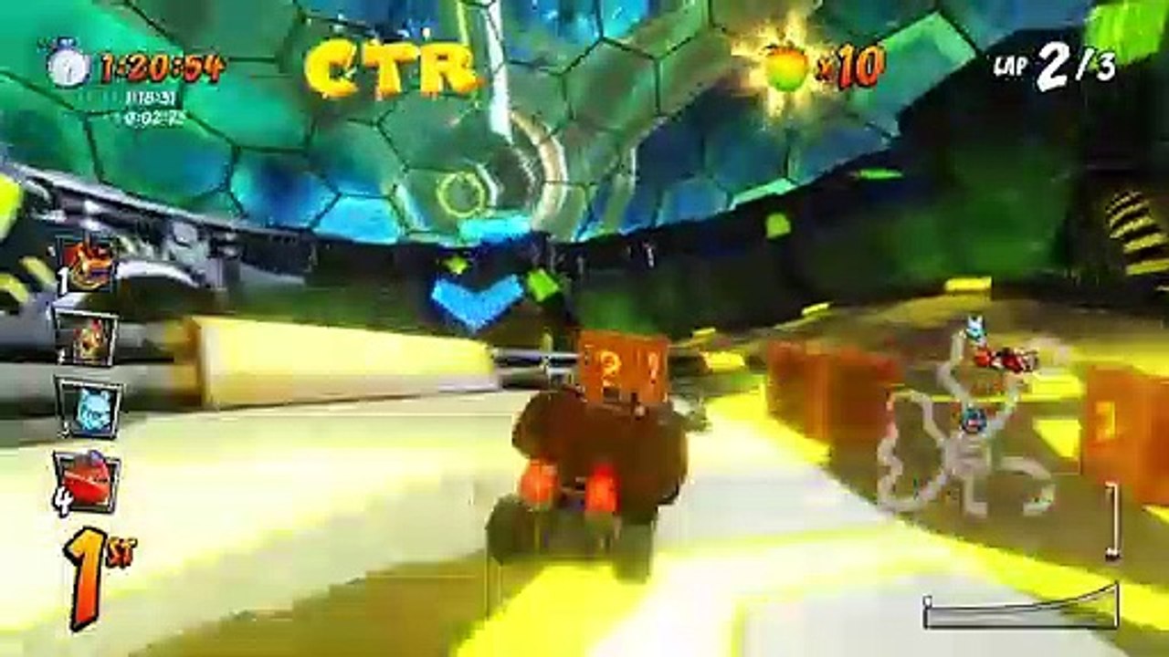 Oxide Station CTR Challenge Gameplay - Crash Team Racing Nitro-Fueled ...