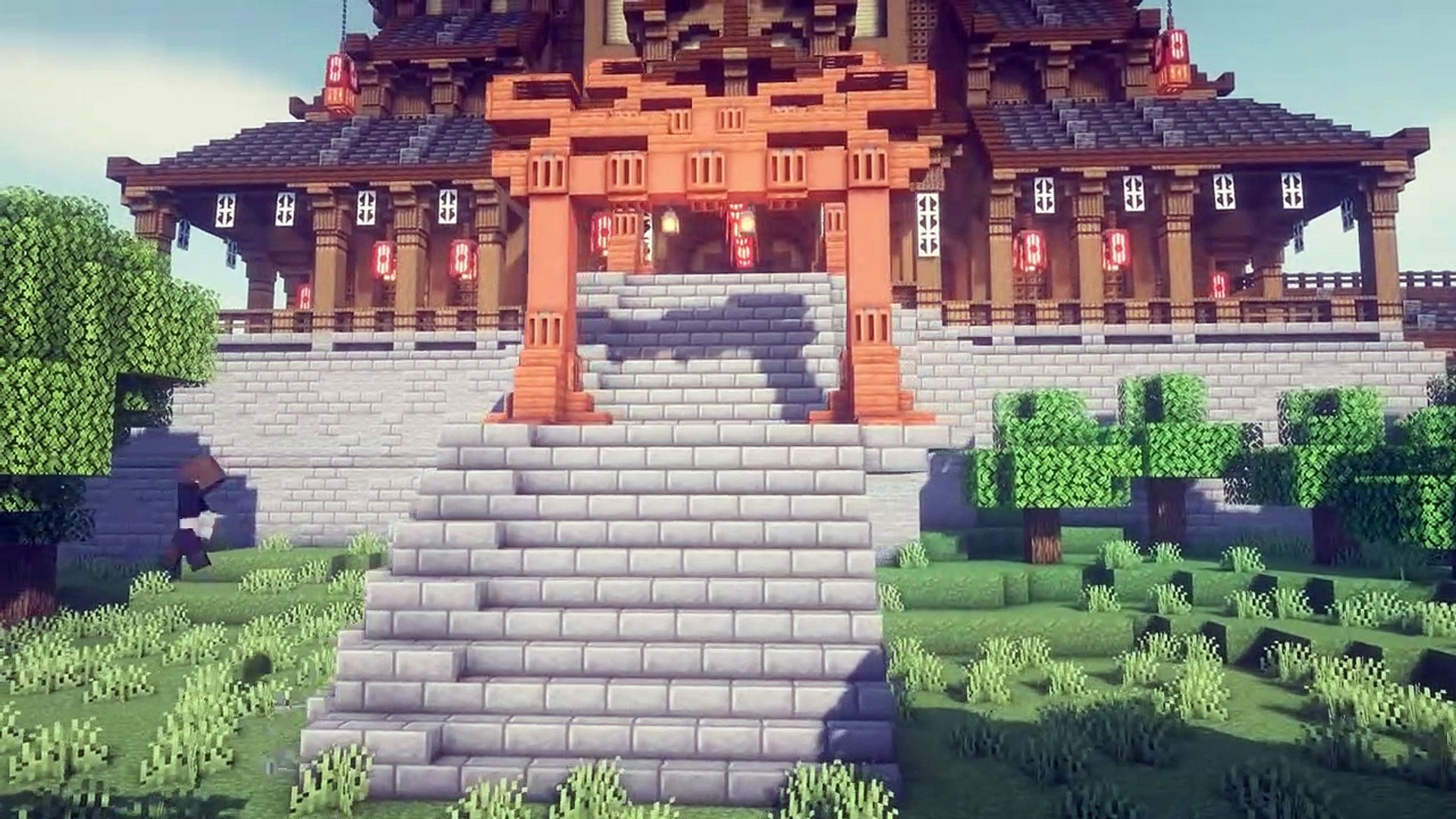 Minecraft Heart Castle