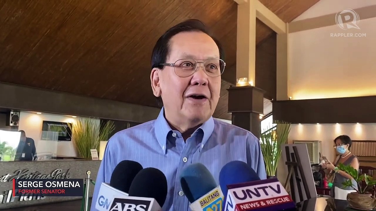 Serge Osmena says FVR 'the best president we've had in 65 years ...