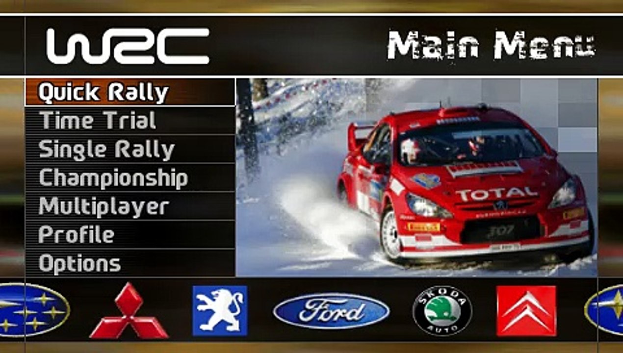 WRC: FIA World Rally Championship online multiplayer - psp - Vidéo ...