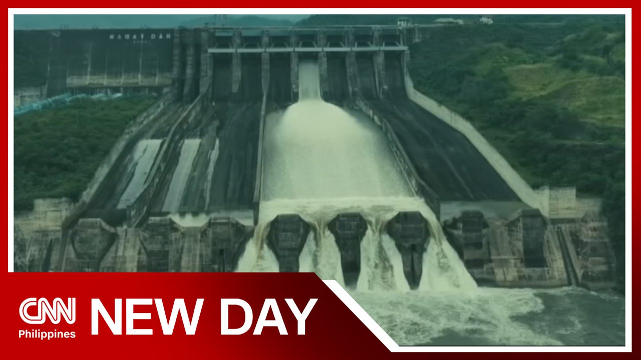 Magat Dam releases water to maintain water level - video Dailymotion
