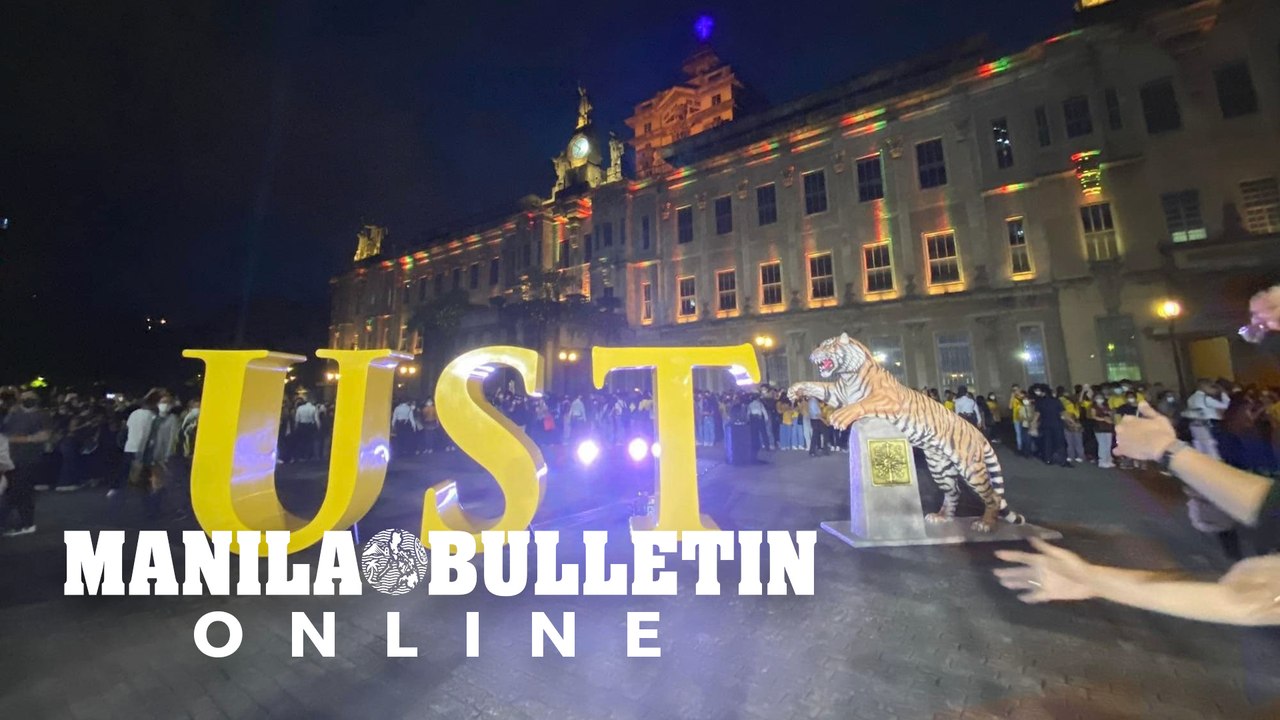 New UST tiger statue unveiled - video Dailymotion