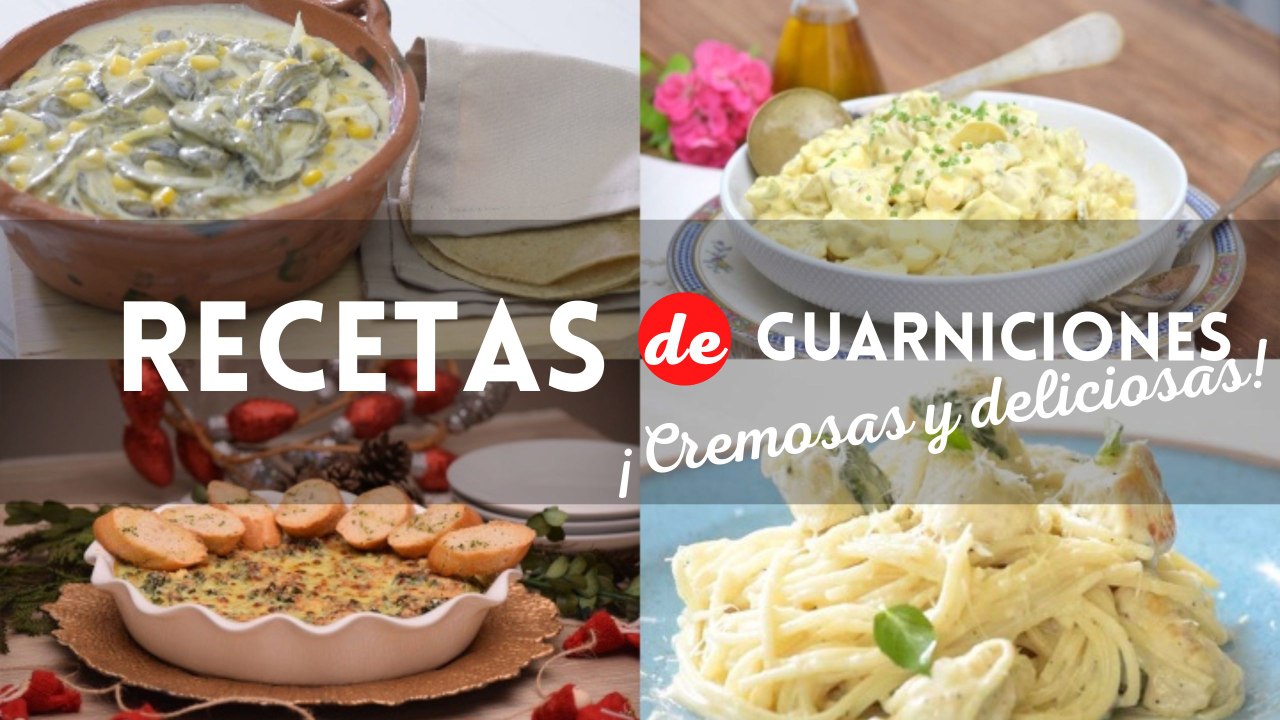 4 recetas de guarniciones cremosas para acompañar tus platos fuertes ...