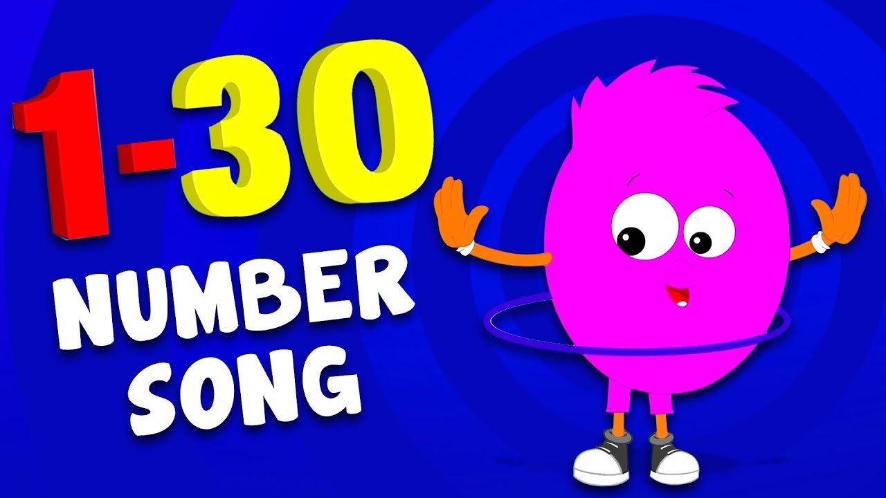1 to 30 Numbers Song - Preschool Videos - Nursery Rhymes for Toddlers ...