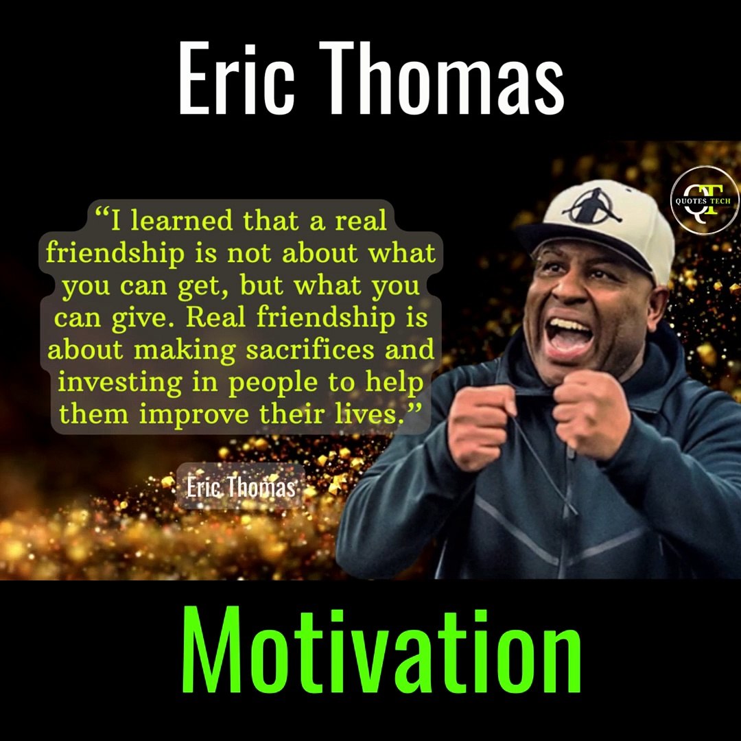 Great Eric Thomas Quotes Eric Thomas If I Would Have Accepted The