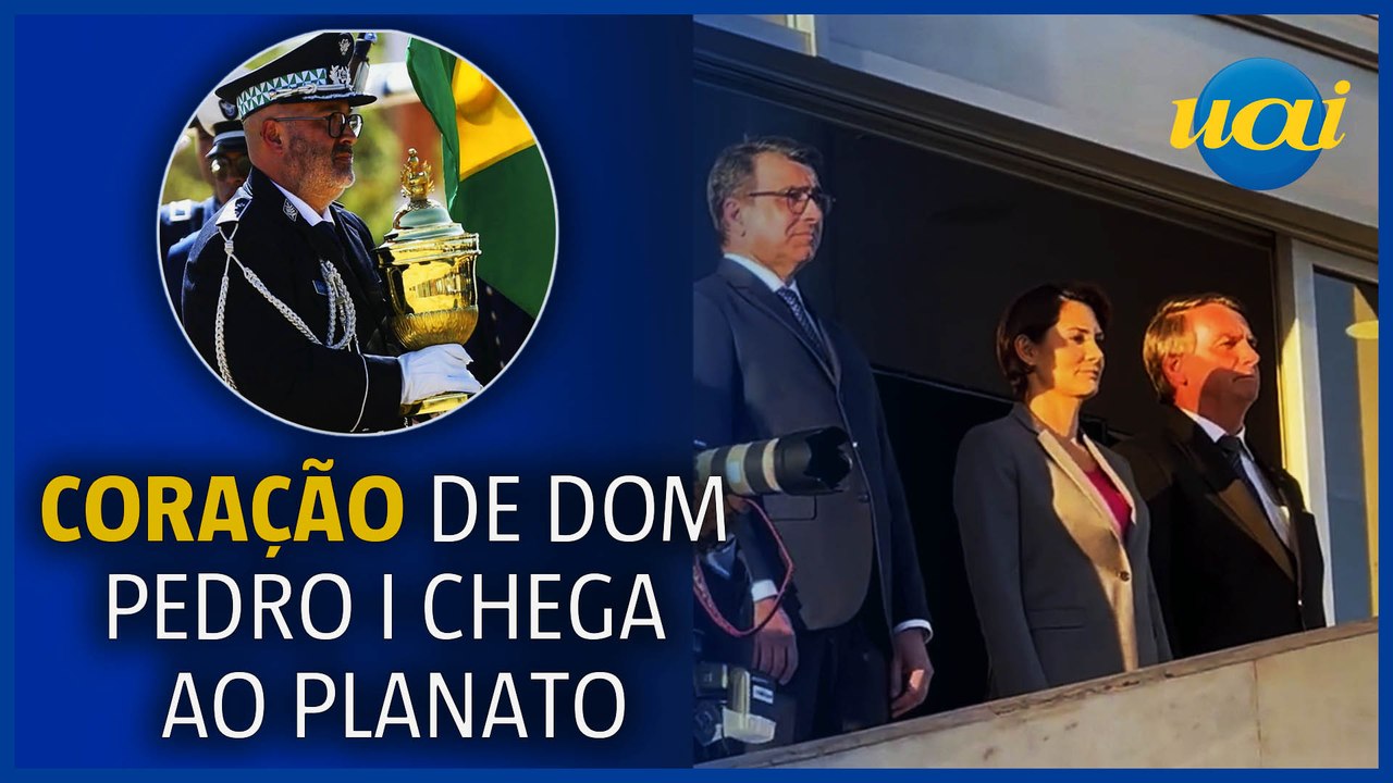 Bolsonaro recebe coração de Dom Pedro I em cerimônia - Vídeo Dailymotion