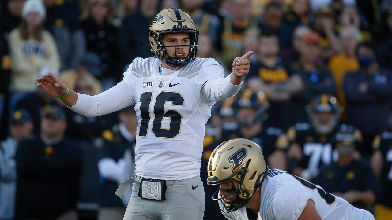 CFB Players To Watch: Purdue QB Aidan O'Connell - video Dailymotion