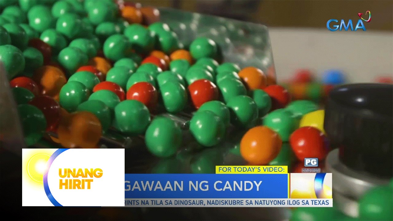 FOR TODAY'S VIDEO: Pagawaan ng candy, ating bisitahin! | Unang Hirit ...