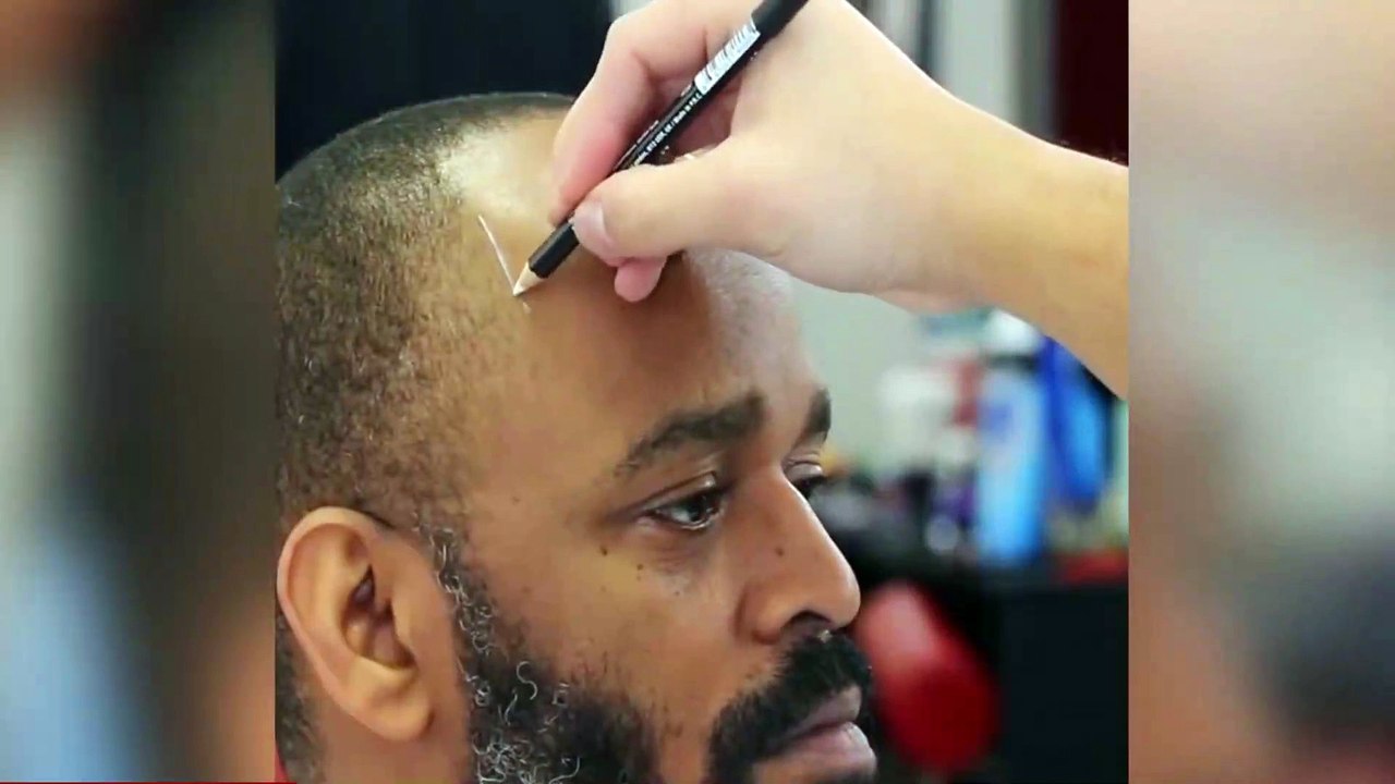 THIS BARBER EXPERT INSTALLING MAN WEAVE | BEFORE & AFTER MAKEOVER ...