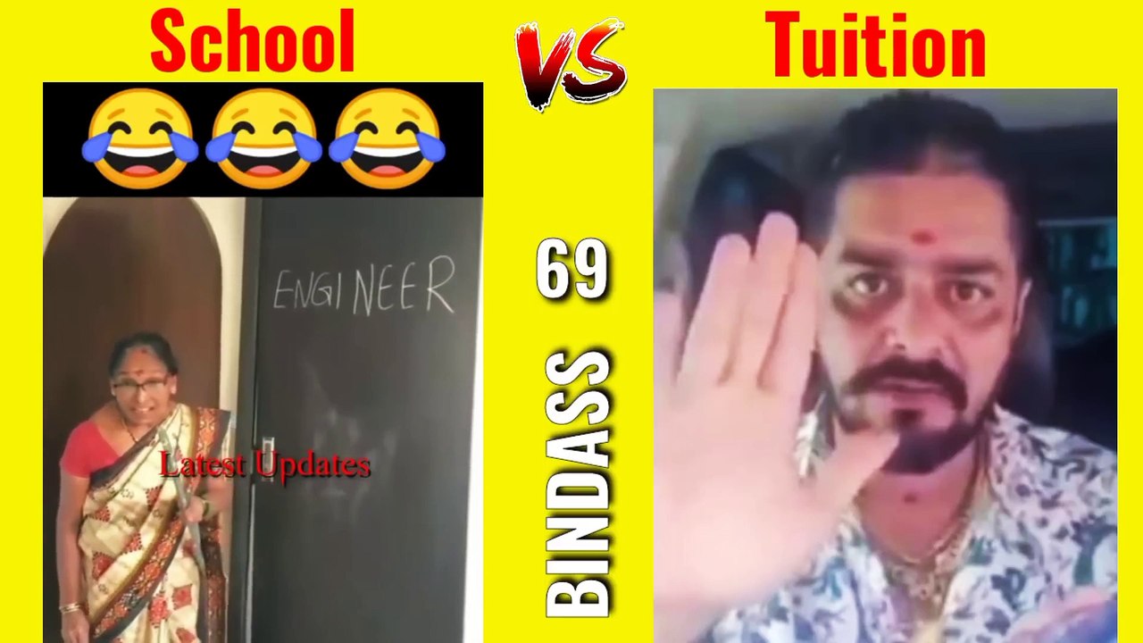 School vs Tuition _ Funny Teachers _ #memes _ Bindass - video Dailymotion