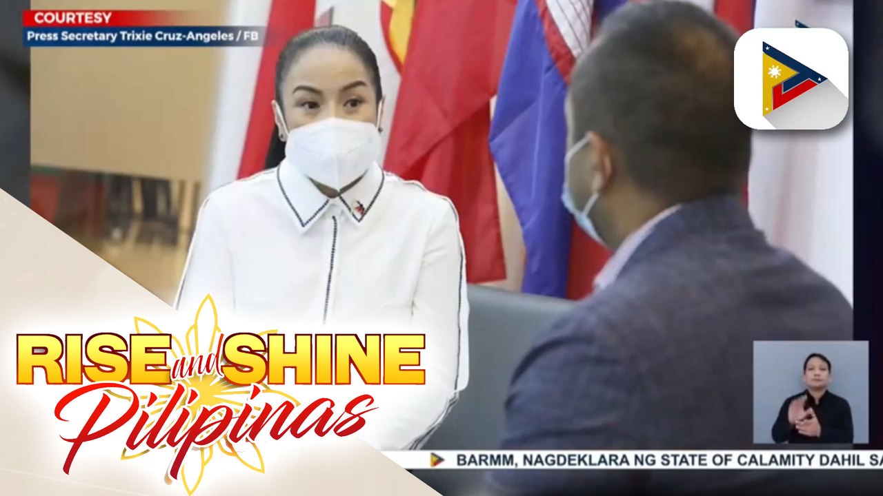 Ilang opisyal ng US Embassy, bumisita sa opisina ni Sec. Angeles - video Dailymotion