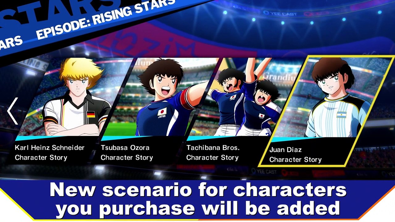 Captain Tsubasa Rise of New Champions - DLC EPISODE RISING STARS! Trailer - video Dailymotion