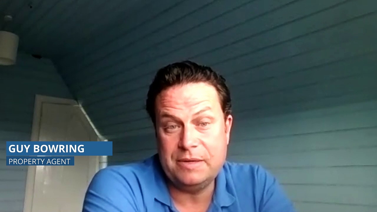 Guy Bowring was told to swim or he might not walk again