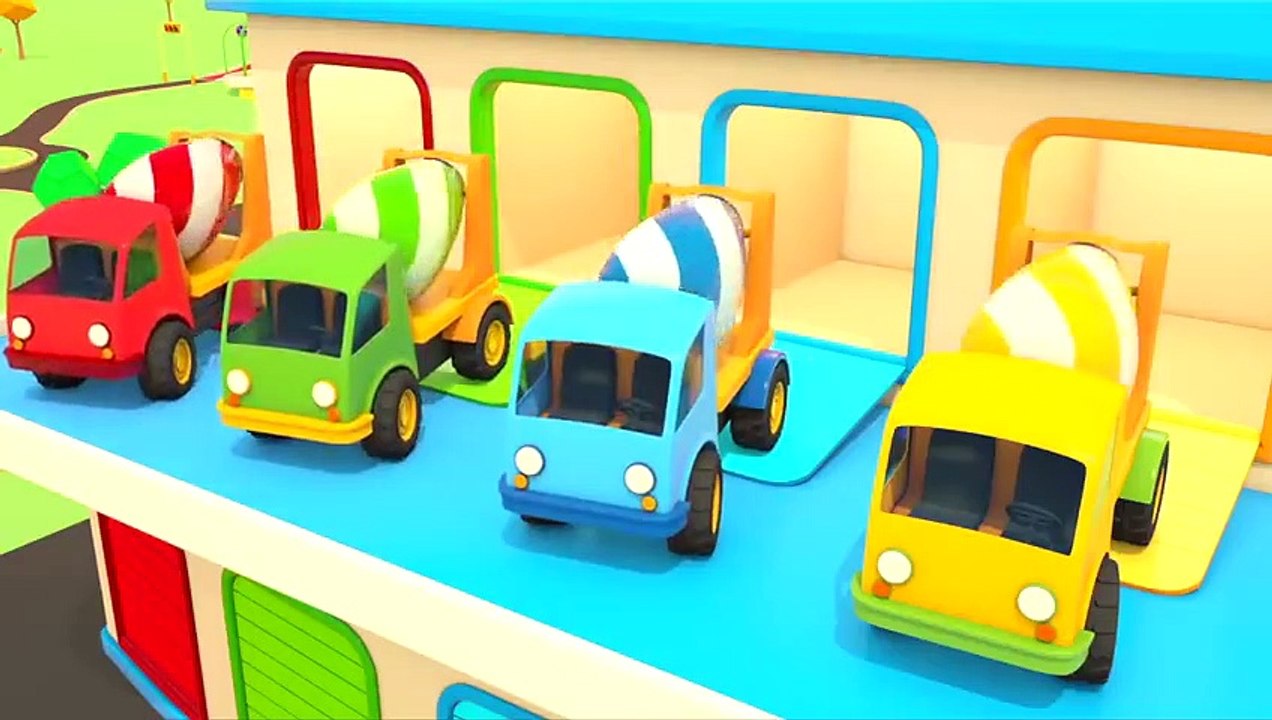 Learn colors for kids and numbers for children with Helper Cars! Cars ...