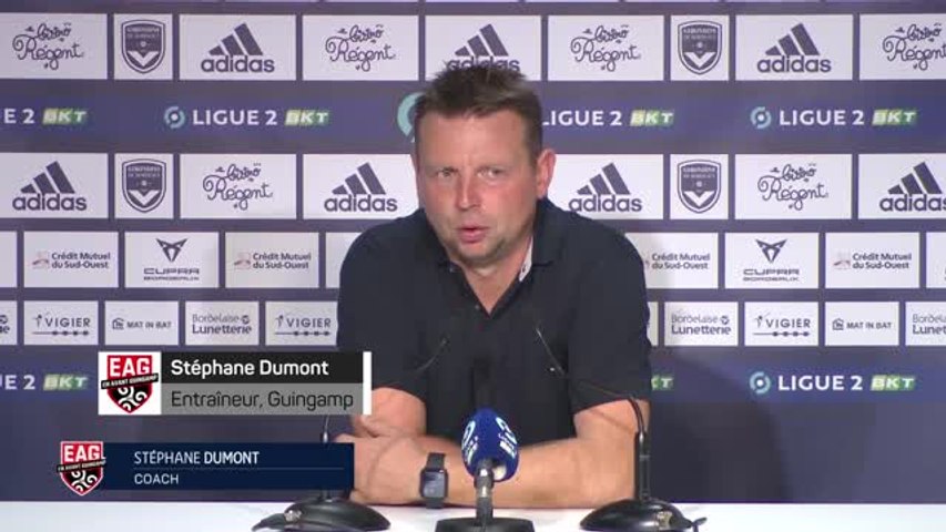 EA Guingamp : Dumont - "Le coup parfait"
