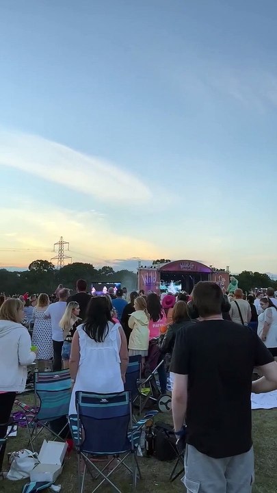 Crowd chant 'turn it up' at Steps concert at Yorkshire Wildlife Park ...