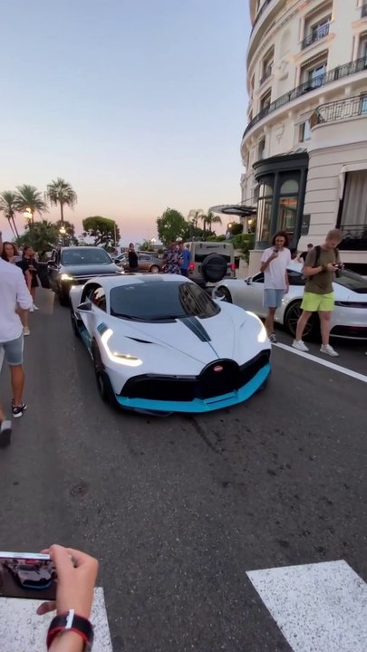 Prince of Qatar driving his $6 Million Bugatti Divo #Bugatti #divo ...