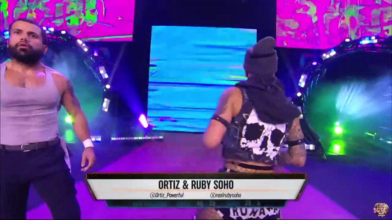 Ortiz & Ruby Soho vs. The Jericho Appreciation Society (Sammy Guevara ...