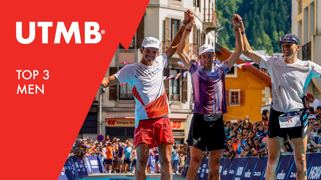 UTMB Mont-Blanc 2022 - UTMB - TOP 3 Men_Homme - Vidéo Dailymotion