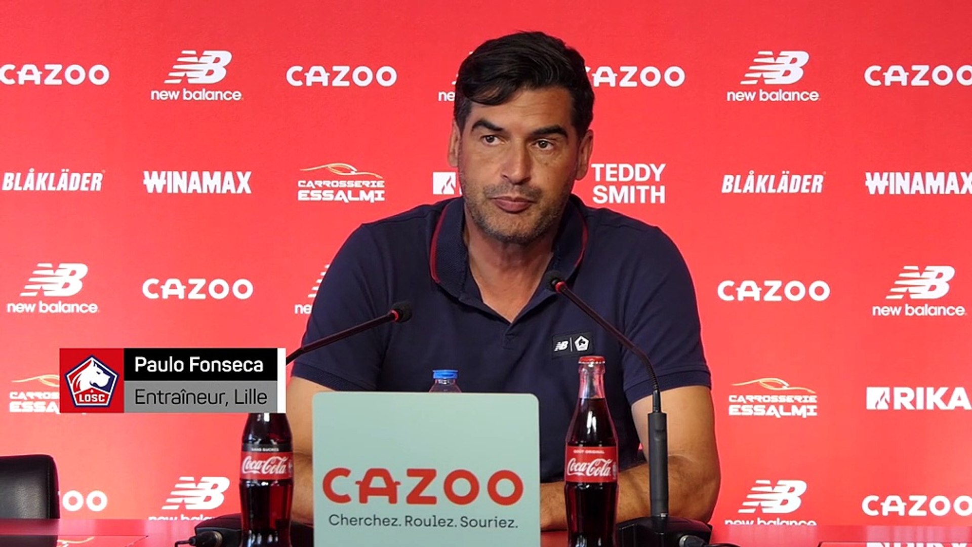 5e j. - Fonseca : "J'attends encore des joueurs"