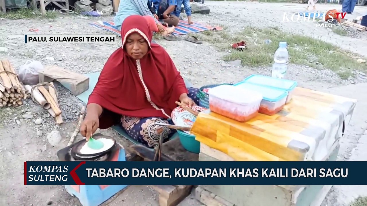 Tabaro dange, kudapan khas kaili dari sagu - Video Dailymotion