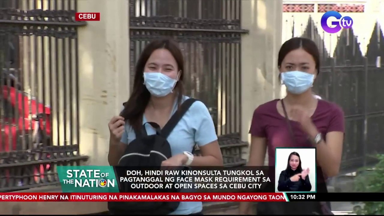 Pagsusuot ng face mask sa outdoor at open spaces, hindi na required sa ...